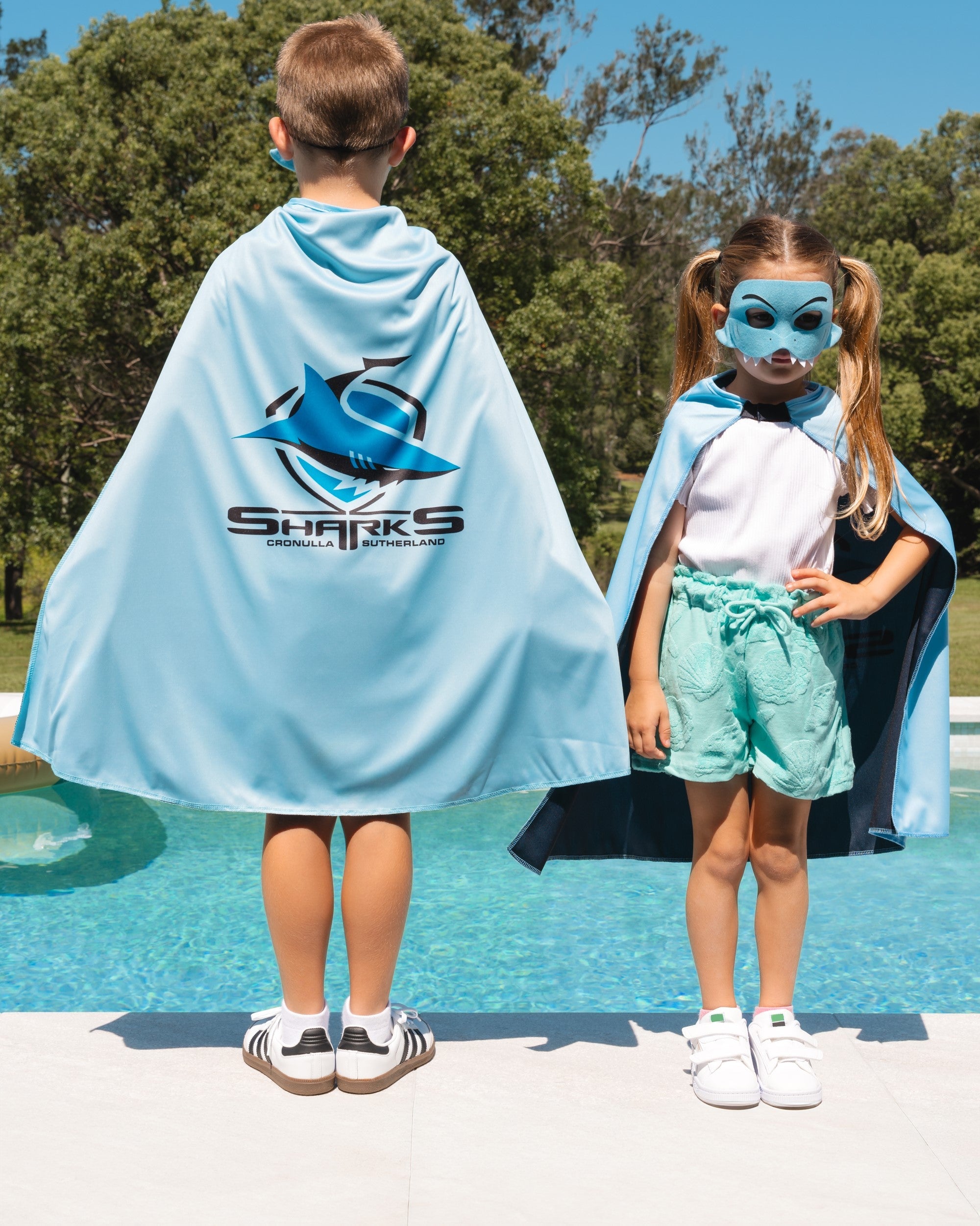 Cronulla Sharks Kids NRL Merch | Mini Mascot