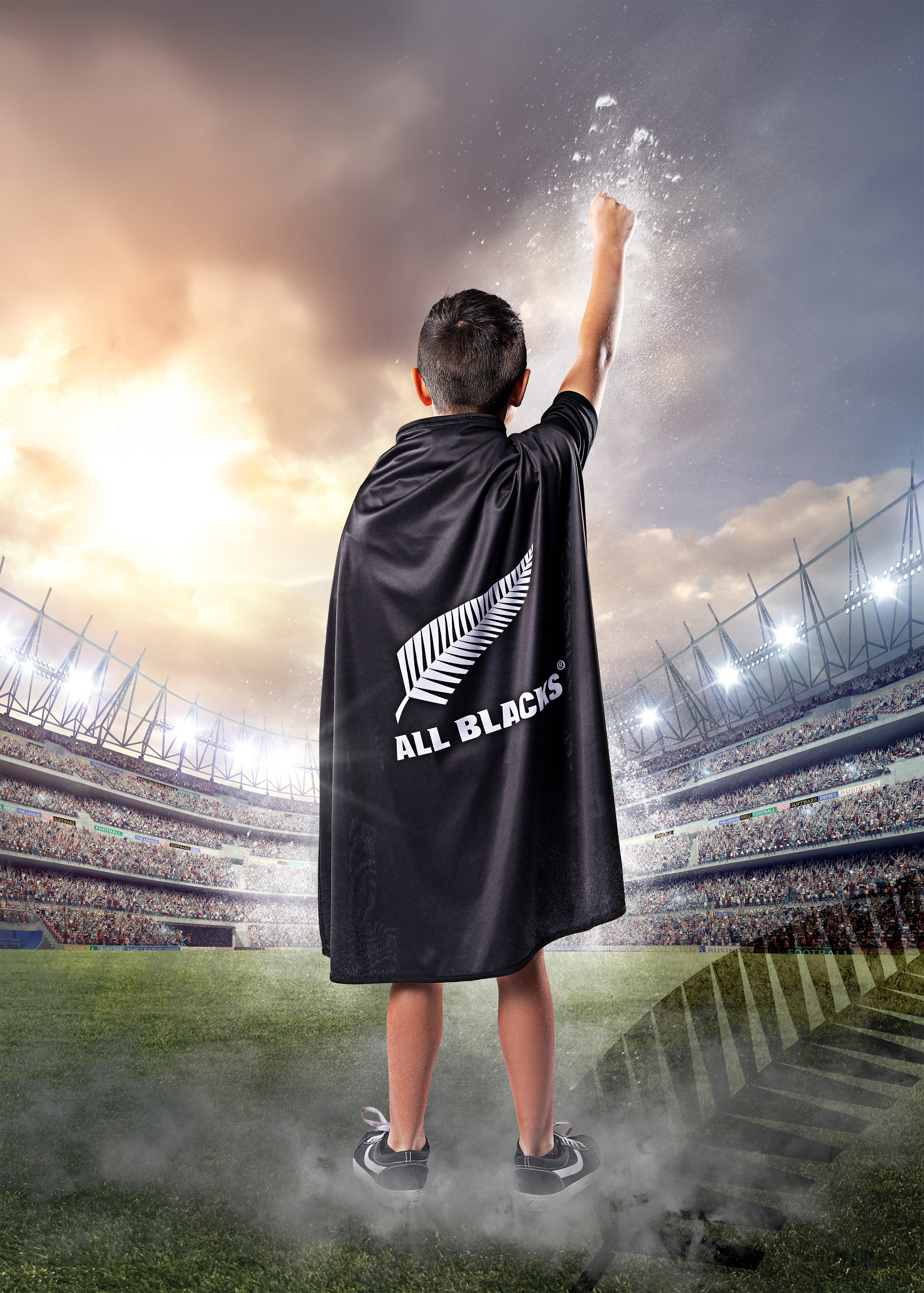 All Blacks - Youth Hero Supporter Cape – Mini Mascot