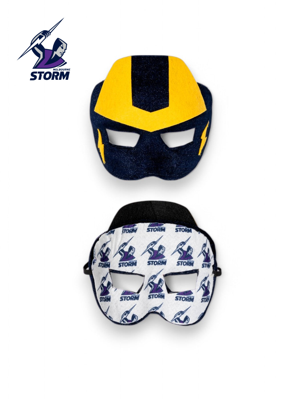 Melbourne Storm Kids NRL Supporter Mask – Official Merchandise | Mini ...