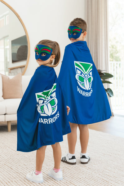 New Zealand Warriors Kids NRL Hero Pack – Cape & Mask Set | Official ...